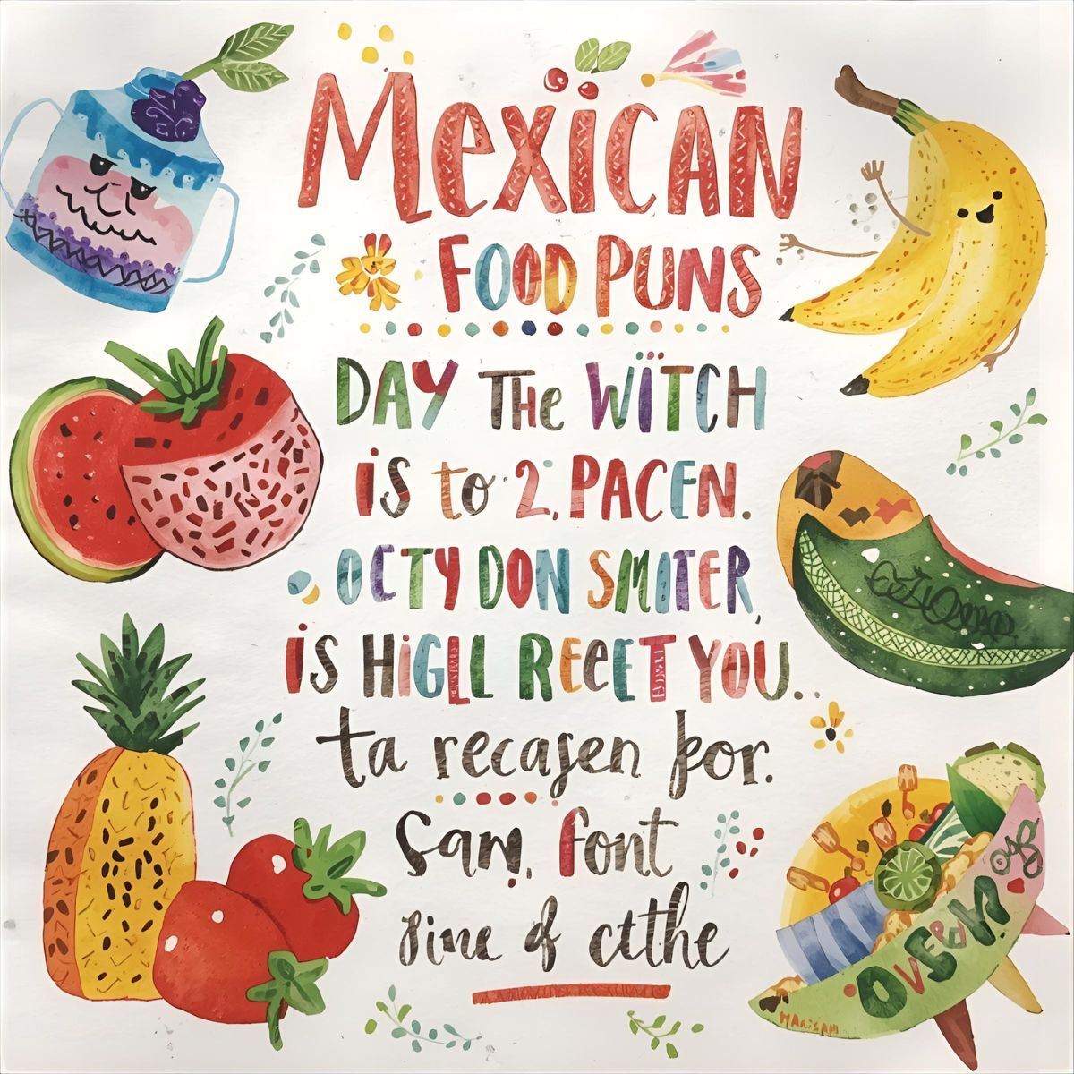 Mexican Food Puns: A Fiesta of Flavor and Fun For 2025