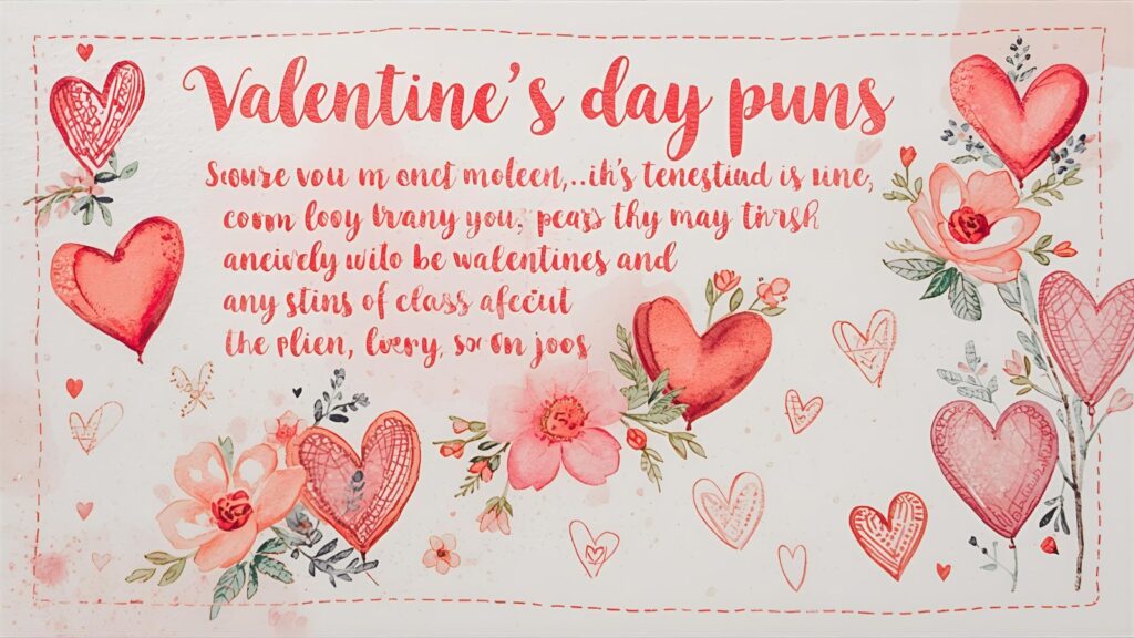 🌷 340+Valentine’s Day Puns That Will Make You Fall in Love with ...