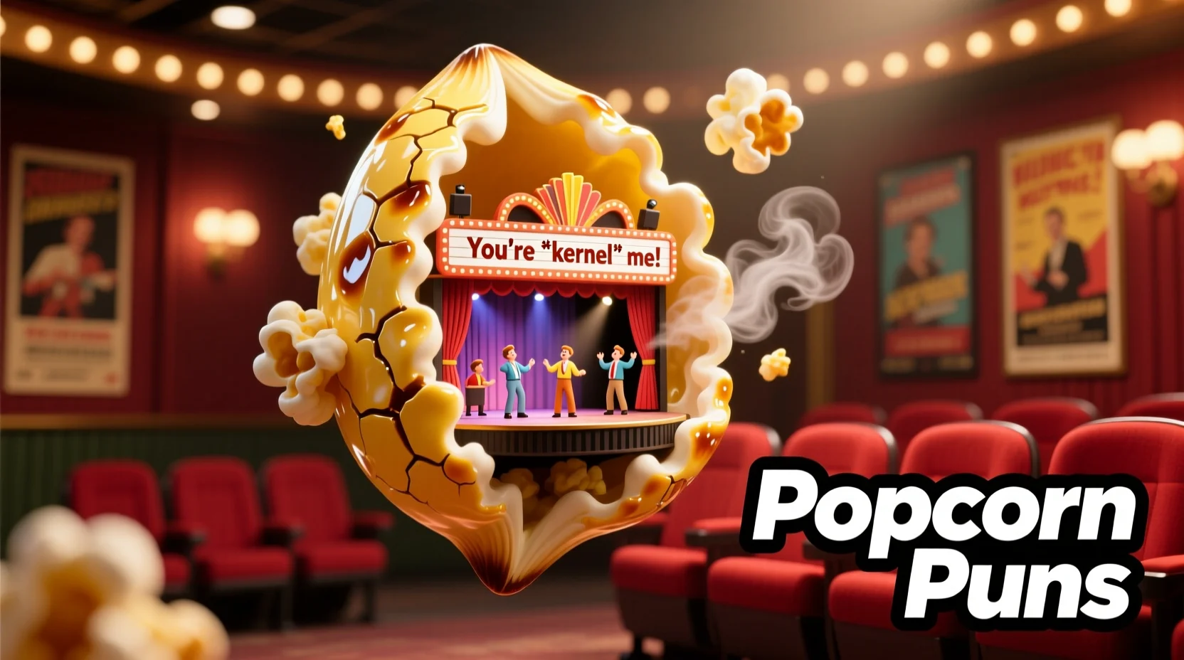 340+Popcorn Puns: Corny Wordplay That’ll Make You Pop For 2025 🍿