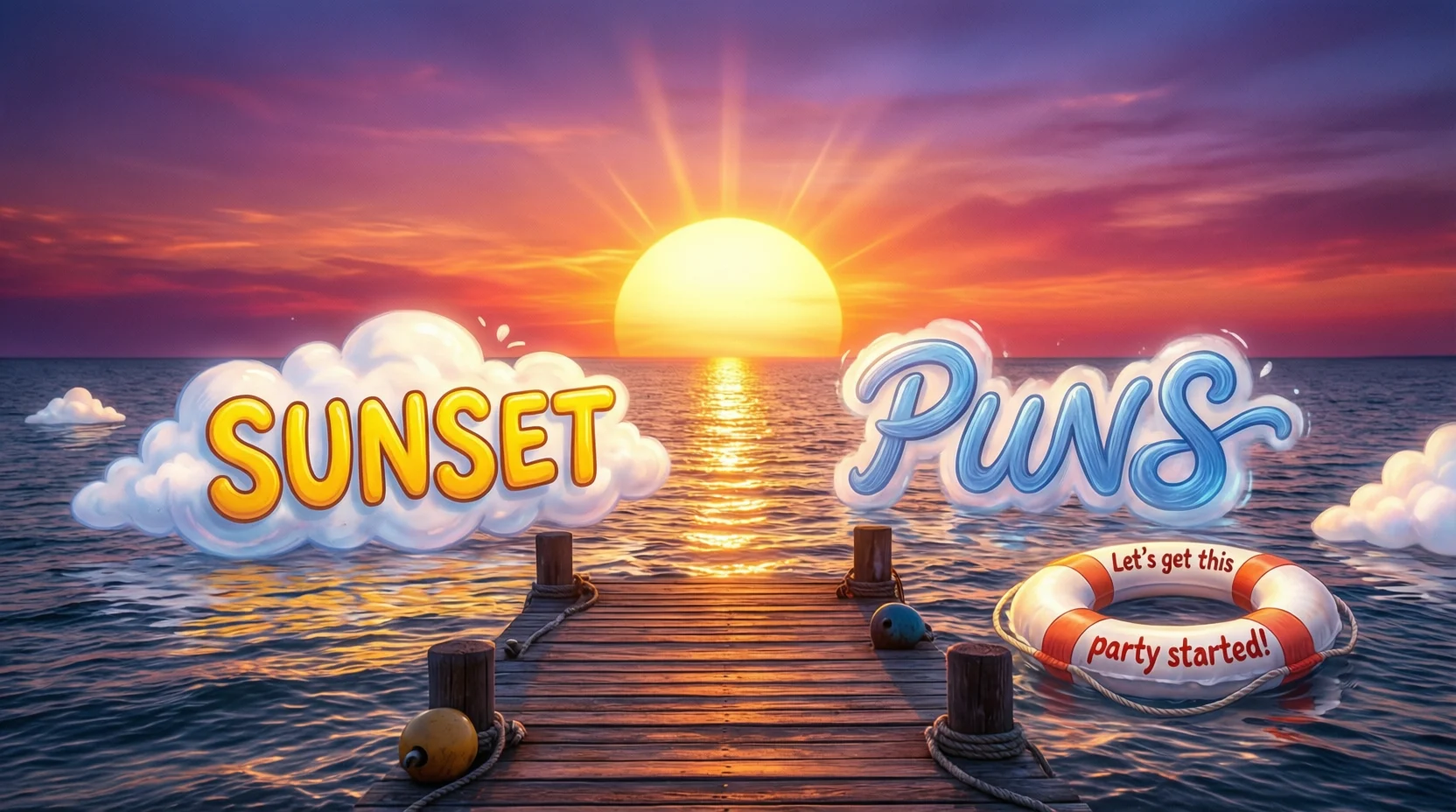 Sunset Puns That Glow with Good Vibes for 2026
